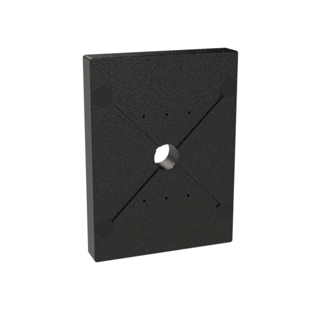 5.79" x 7.75" RF Buffer Plate, Dual Gang Card Readers | Gooseneck Stands