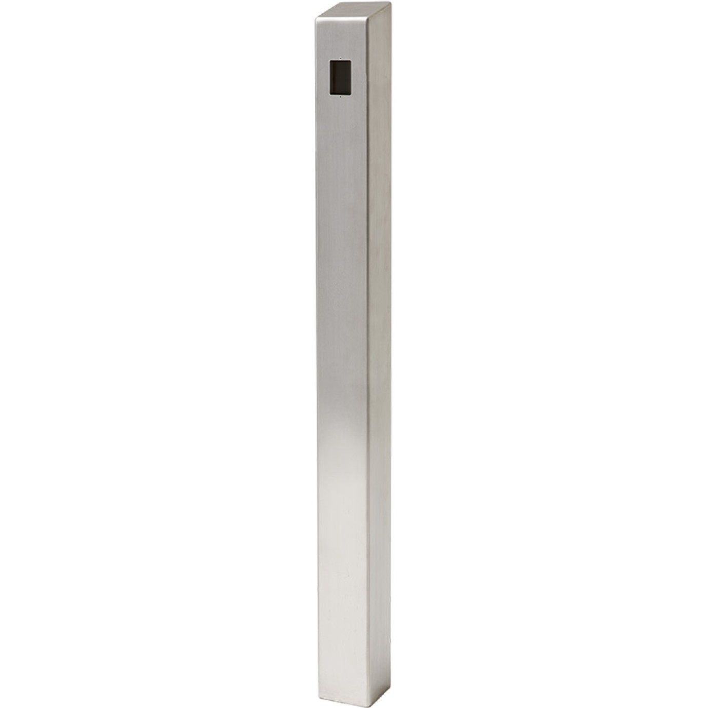 47" ADA Compliant Stainless Steel Square Architectural Tower Pedestal ...