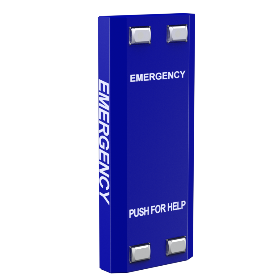 PRO 36" Emergency Call Wall Station w/ Powdercoat Finish - 156STA-EMER ...