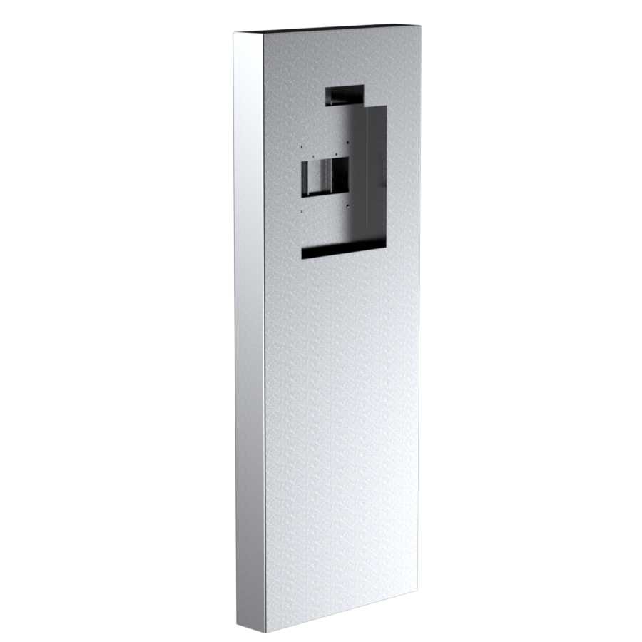 54" Steel Combo Pedestal for Winmate IP65 Stainless Panel PC - 204CAB ...