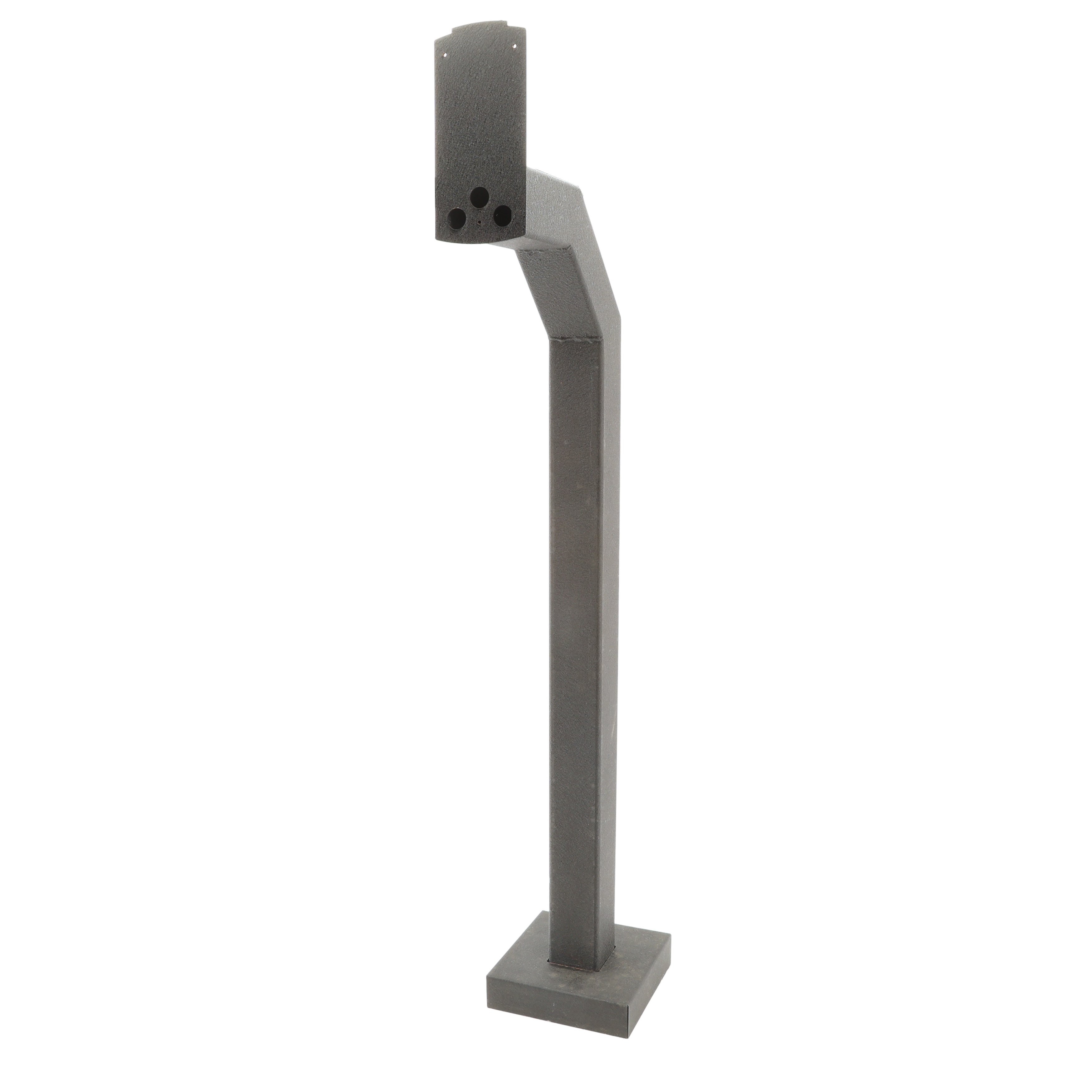 48" Steel Gooseneck Pedestal for 2N IP force and Safety (Powder-Coated Black) - 22PE1-2N IP-01 ...