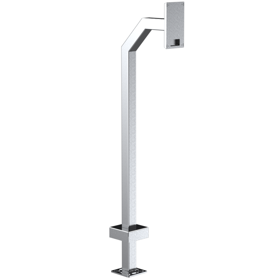48" Steel Gooseneck Pedestal for Aiphone IX-DV - 22PE1-AIPH-07-304 ...