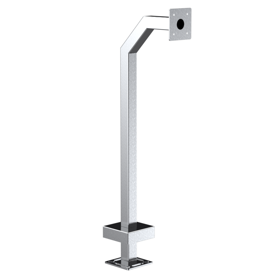 42" Stainless Steel Gooseneck Pedestal for Liftmaster CAPXLV2 - 22PE1 ...