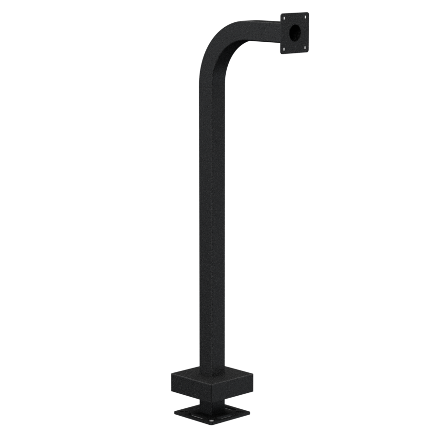 42" Steel Gooseneck Pedestal for Liftmaster CAPXM/MC - 22PE1-LIFT-03 ...