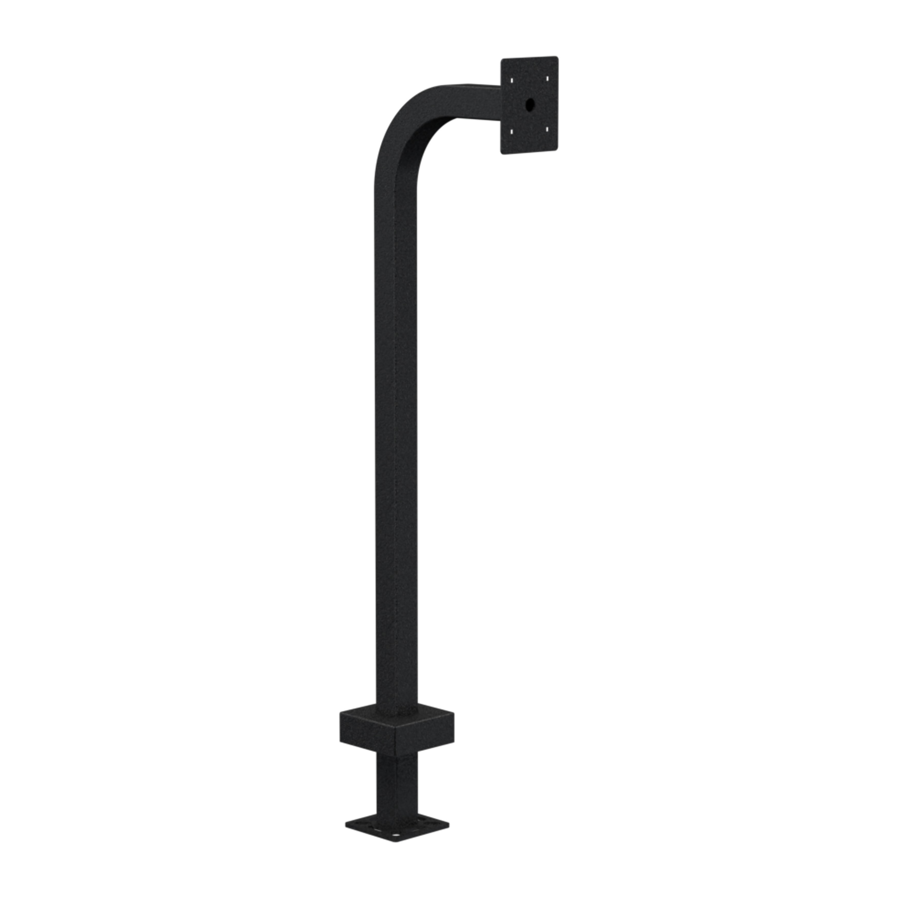 48" Steel Gooseneck Pedestal for Security Brands Ridge Keypad - 22PE1 ...