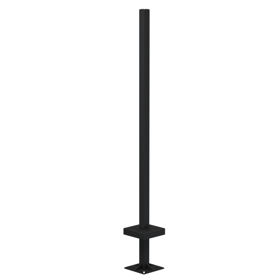 12' Steel Camera Pole w/ 4" Tube 44TOW-PRO-02-CRS | Gooseneck Stands