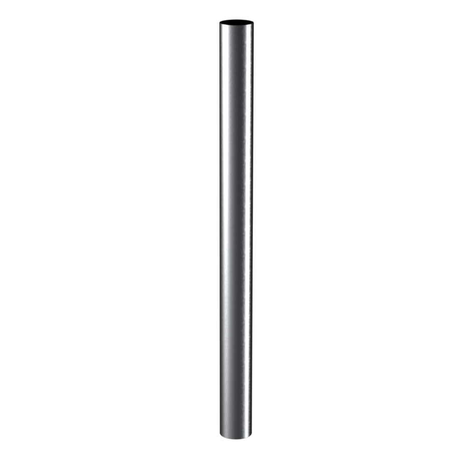 72" Round 5" Diameter Protective Bollard with Open Top - 5BOL-EVCS-02 ...